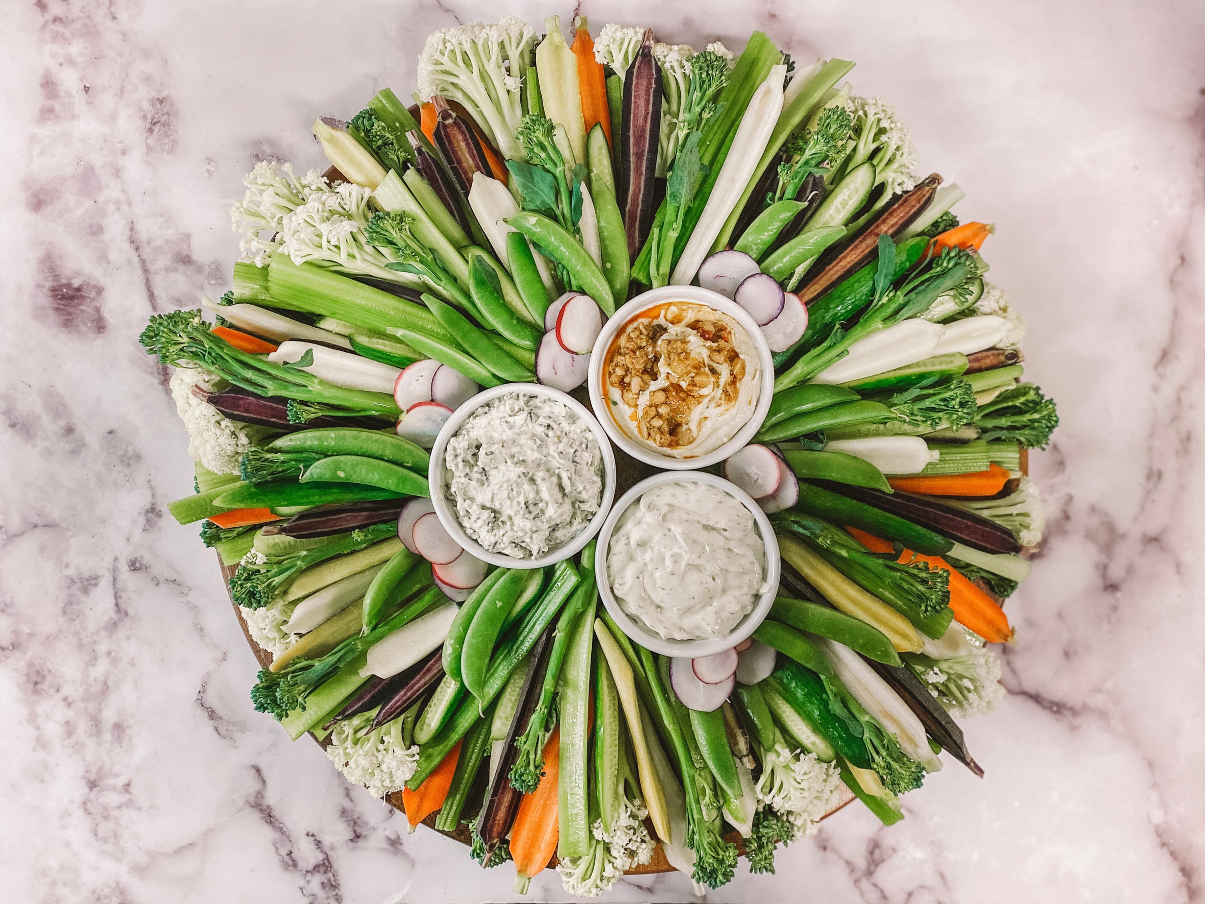 Crudité Platter - Grazing Gouda - Custom Charcuterie